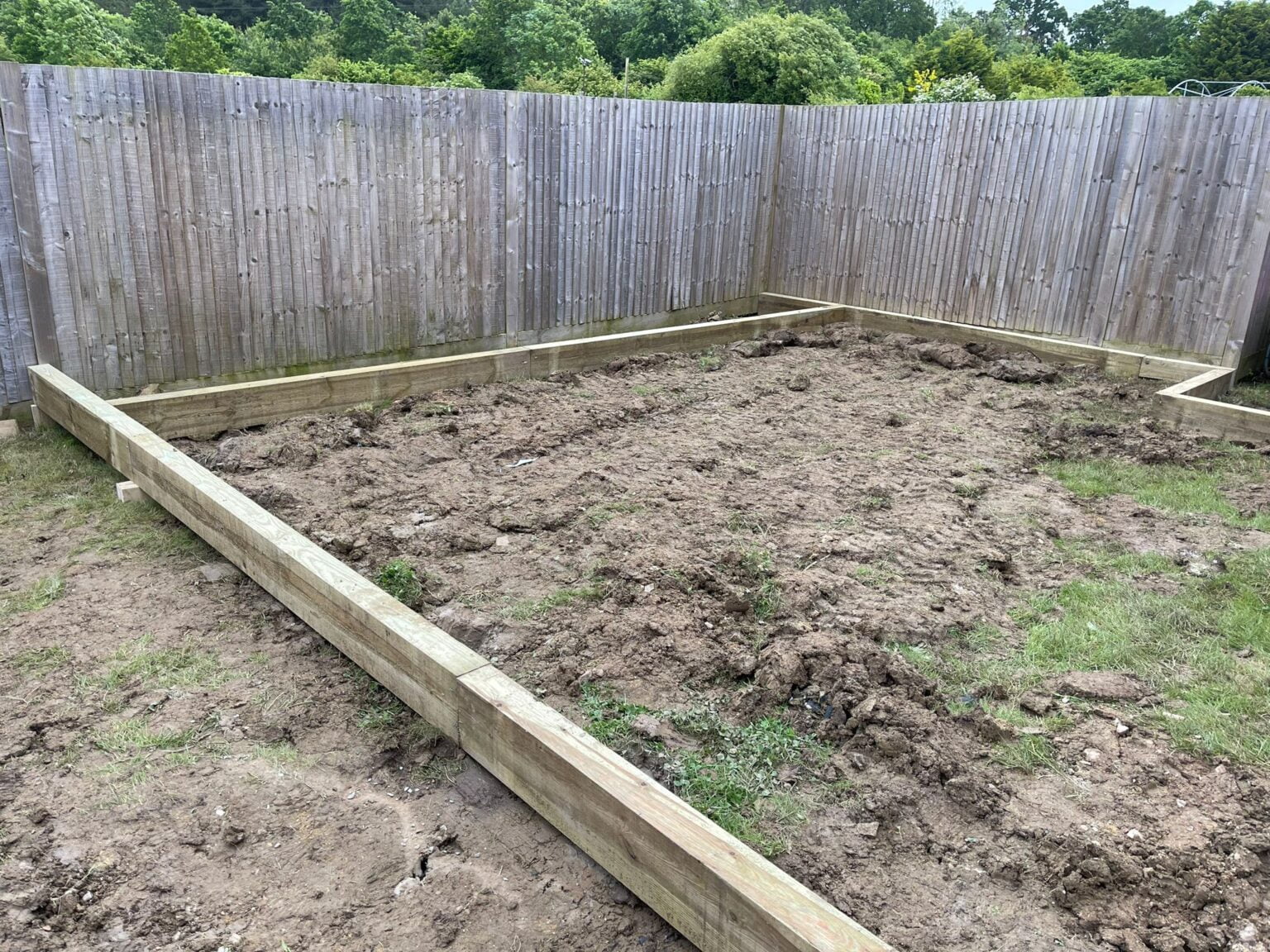 Small Garden Lawn Build